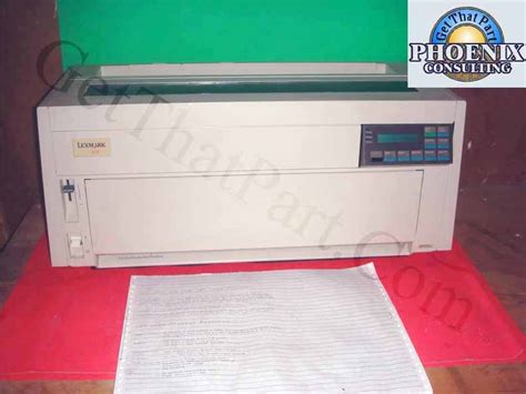 IBM Lexmark 4226 302 Workgroup Line Forms Dot Matric Impact Printer