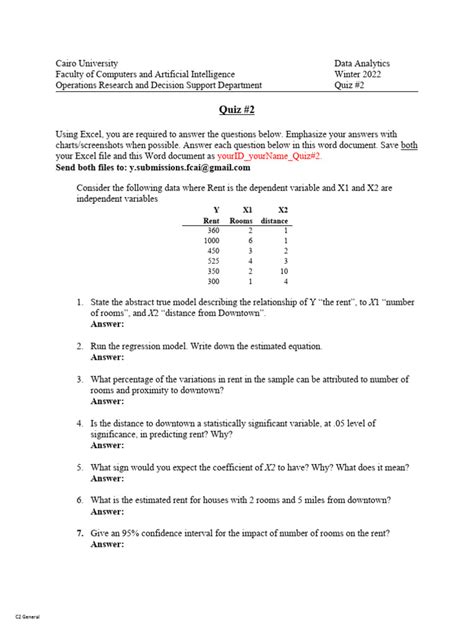 Quiz 2 Pdf Mathematical And Quantitative Methods Economics Teaching Mathematics