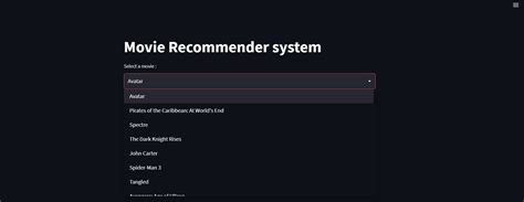 Github Aashnajc Movie Recommender System
