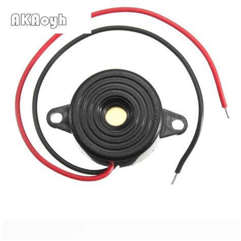 Durable 3 24v Piezo Electronic Buzzer Alarm 95db Continuous Sound