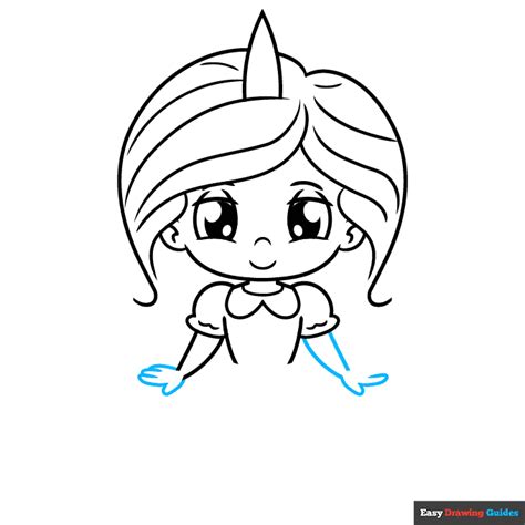 How To Draw A Unicorn Girl Really Easy Drawing Tutorial Themeloader
