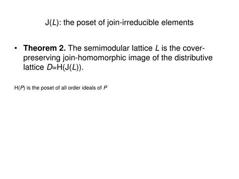 Ppt Semimodular Lattices And Geometric Shapes Powerpoint Presentation