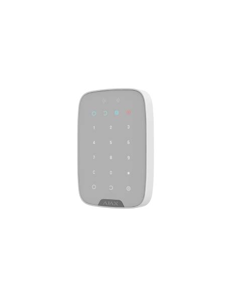 Ajax Security Keypad Plus Wireless White Indoor Miro