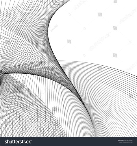 Black White Intersecting Lines Twisted Mesh Stock Vector Royalty Free Shutterstock