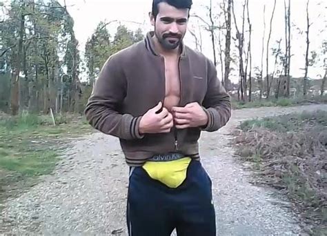 Handsome Guy Flashing