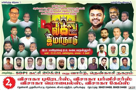 Sdpi கட்சி தென்காசி எஸ் டி பி ஐ மாநில செயலாளர் அபுபக்கர் சித்திக் கைது கல்யாண ராமன் மீது
