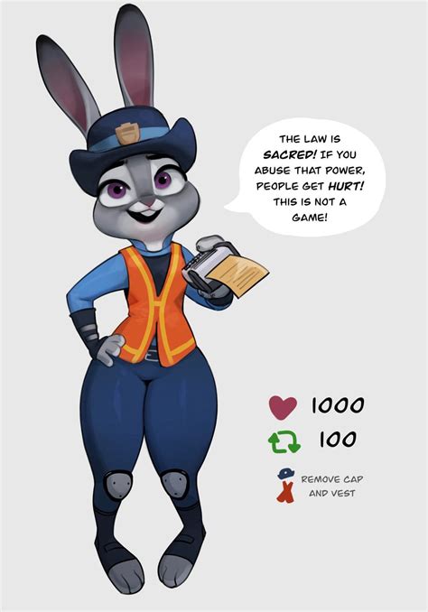 Judy Enjoys The Ride Mf Hakya11twitchyanimation Rzootopiaporn
