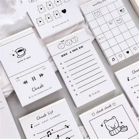 Memo Pad Etsy