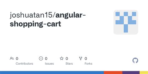 github joshuatan15 angular shopping cart