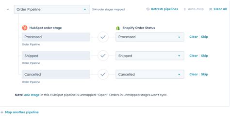 Connect Hubspot And Shopify Data Sync