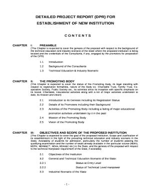 Dpr At In Word Doc Template PdfFiller