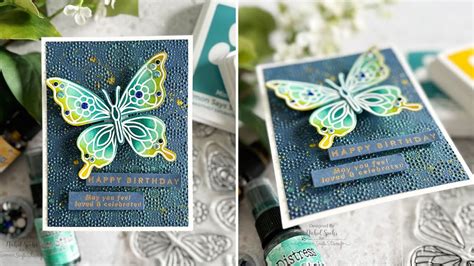 Flutter Into Fun Crafting A Bouncy Butterfly Birthday Card With Our New Card Kit By Nichol