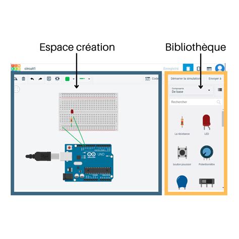 Tinkercad Simulateur Arduino