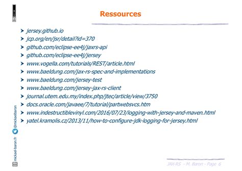 Jax Rs Développer Des Services Web Rest Avec Java Speaker Deck