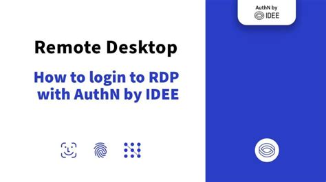 Authn By Idee On Linkedin Login To Rdp With Mfa Authn By Idee