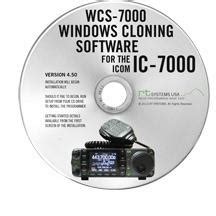 WCS 7000 Programming Software And Lead For IC 7000 Radioworld