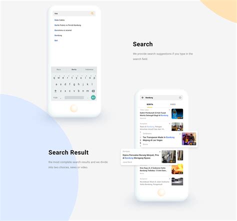 BaBe News Mobile App UI UX Behance