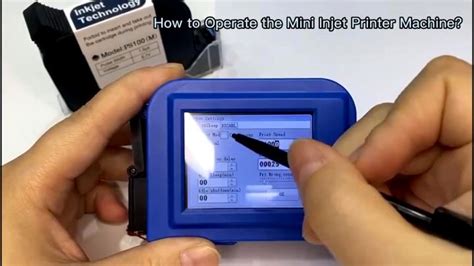 Mini Hand Held Inkjet Printer Small Portable Inkjet Printer Production Date Qr Code Intelligent