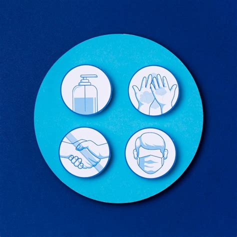 Free Photo Top View World Tourism Day Safety Measures Logos