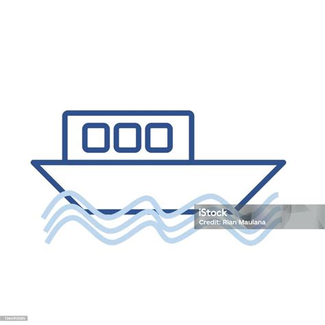 해양 선박 벡터 색상 라인 아이콘 정보 그래픽 웹 사이트 모바일 및 인쇄 미디어용 교통수단에 대한 스톡 벡터 아트 및 기타 이미지 교통수단 돛 무역 Istock