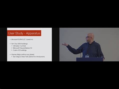 Acm Sigchi Talk Analysing The Effect Of Tangible User Interfaces On