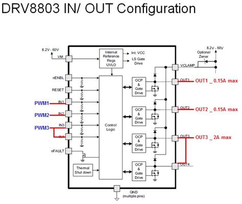 Drv8803 Parallel Output Configuration Motor Drivers Forum Motor Drivers Ti E2e Support Forums