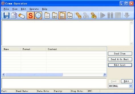 Comm Operator How To Open COM Port