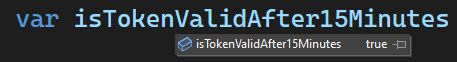 Authentication ASP NET Core AddJwtBearer TimeProvider TimeTravel Proof Token Verification