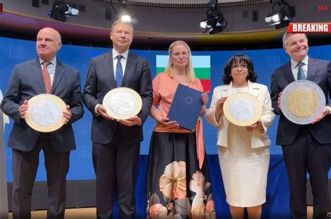 ПИК Tv Първи думи на еврокомисаря Валдис Домбровскис и финансовия