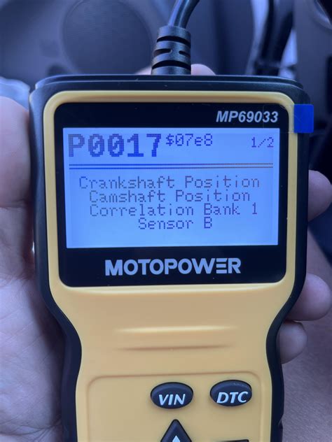 Kia Forte 2018 P0017 error code : r/kia