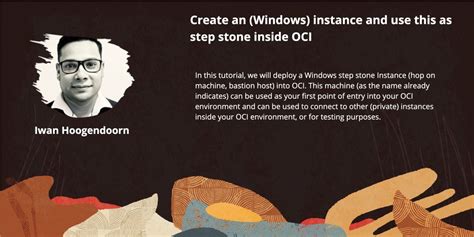 Deploy A Windows Instance In Oracle Cloud Infrastructure Iwan