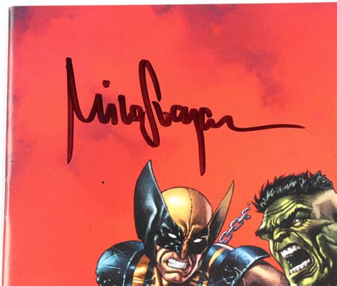 Mico Suayan Signed 2018 Return Of Wolverine Issue 1 Le Mico Suayan