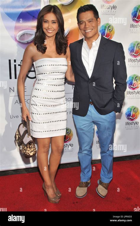 Fox11 Weather News Anchor Maria Quiban And Fox11 News Reporter Anchor Bob
