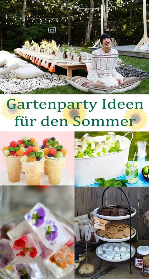 Sommer Garten Party Ideen Die Deine Feste Auf Ein Neues Niveau Heben Diydekoideen Diy Ideen