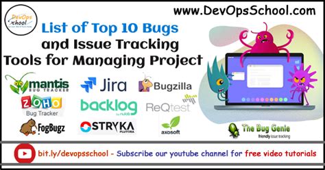 List Of Top Bugs And Issue Tracking Tools For Managing Project DevOpsbabe Com