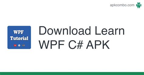 Learn Wpf Apk C Download Android App