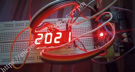 Digit Seg Electronics Microcontrollers