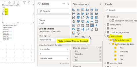 solved page level date filter does not affect date hierar