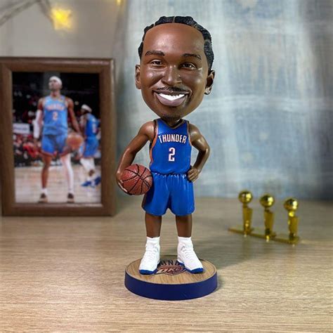 Shai Gilgeous Alexander Oklahoma City Thunder Nba Bobblehead