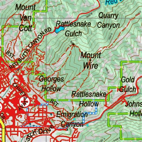 Ut East Canyon Morgan Summit 79 Topo Map By Utah Huntdata Llc Avenza Maps