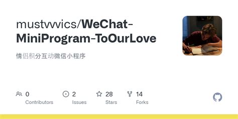 issues · mustvvvics wechat miniprogram toourlove · github