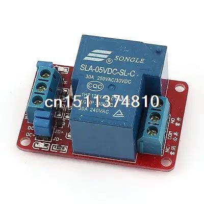 DIY Red 1 Channel High Low Level Optical Coupler Relay Module DC 5V In Relays From Home