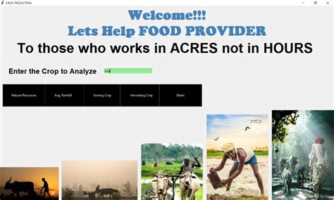 Github Vishalkk Cropthesis Mini Project In Python About Crop Analysis