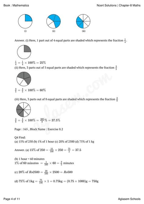 NCERT Solutions Class 7 Maths Chapter 8 Comparing Quantities