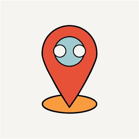 Premium Vector Map Pin Vector Illustration