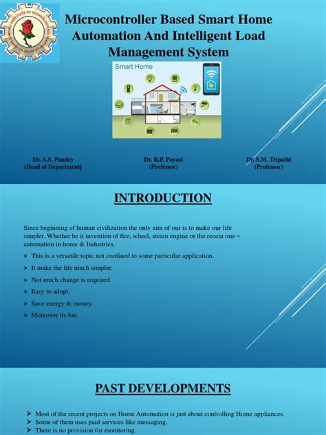 smart home automation and intelligent load management system pdf