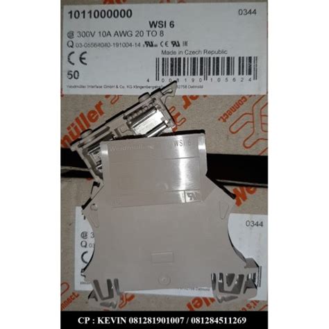 Jual Weidmuller Wsi 6 Wsi6 1011000000 Jakarta Barat Kevin