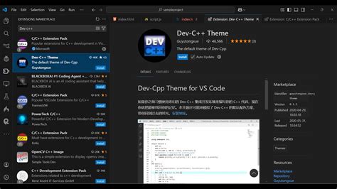 Vs Code Dev C And C Theme Tutorial Full Demo Video For Beginners Youtube
