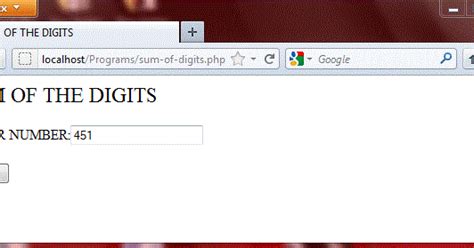 Programming Wala Codes And Tutorials Php Code To Find The Sum Of