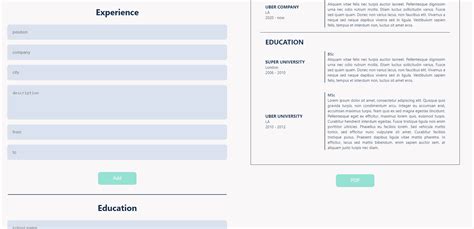 GitHub Uguryilmazdev Cv Project CV Maker Is A Simple Resume Building Application Built Using